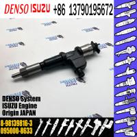 China Remanufactured Fuel Injector 095000-8633 095000-8163 8-98139816-3 For ISUZU 6WG1 for sale