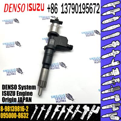 China Huida Diesel Engine fuel injector 095000-8631 8-98139816-1 095000-8632 8-98139816-2 Original for sale