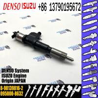 China Huida Diesel Engine fuel injector 095000-8631 8-98139816-1 095000-8632 8-98139816-2 Original for sale
