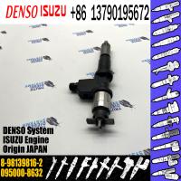 China Huida Diesel Engine fuel injector 095000-8631 8-98139816-1 095000-8632 8-98139816-2 Original for sale