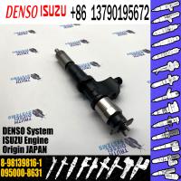 China Huida Diesel Engine fuel injector 095000-8631 8-98139816-1 095000-8632 8-98139816-2 Original for sale