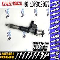 China Huida Diesel Engine fuel injector 095000-8631 8-98139816-1 095000-8632 8-98139816-2 Original for sale