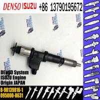 China Huida Diesel Engine fuel injector 095000-8631 8-98139816-1 095000-8632 8-98139816-2 Original for sale