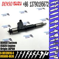 China Densos fuel injector 095000-8630 8-98139816-0 8-98139816-3 898139816# injector for ISUZU 6WG1 engine for sale