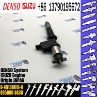 China Densos fuel injector 095000-8630 8-98139816-0 8-98139816-3 898139816# injector for ISUZU 6WG1 engine for sale