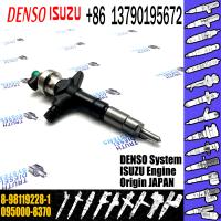 China Wholesale Diesel Injector 095000-8370 Common Rail Injector 8-98119228-1 for Isuzu 4JJ1 for sale