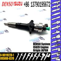 China Wholesale Diesel Injector 095000-8370 Common Rail Injector 8-98119228-1 for Isuzu 4JJ1 for sale