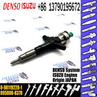 China Wholesale Diesel Injector 095000-8370 Common Rail Injector 8-98119228-1 for Isuzu 4JJ1 for sale