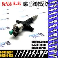 China Wholesale Diesel Injector 095000-8370 Common Rail Injector 8-98119228-1 for Isuzu 4JJ1 for sale