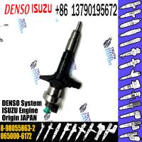 China Huida Diesel Engine fuel injector 095000-6172 8-98055863-2 095000-6173 8-98055863-2 Original for sale