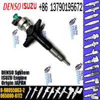 China Huida Diesel Engine fuel injector 095000-6172 8-98055863-2 095000-6173 8-98055863-2 Original for sale