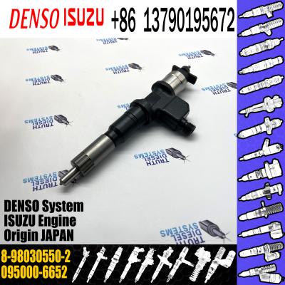 China New Diesel fuel common rail injector 095000-6650 095000-6651 095000-6652 8-98030550-1 8-98030550-2 for sale