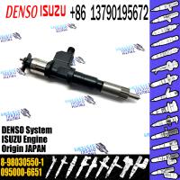 China New Diesel common rail fuel injector 095000-6651 8-98030550-1 For ISUZU GIGA 6WF1 heavy duty CYZ EXZ 14.3L for sale