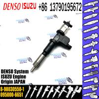 China New Diesel common rail fuel injector 095000-6651 8-98030550-1 For ISUZU GIGA 6WF1 heavy duty CYZ EXZ 14.3L for sale