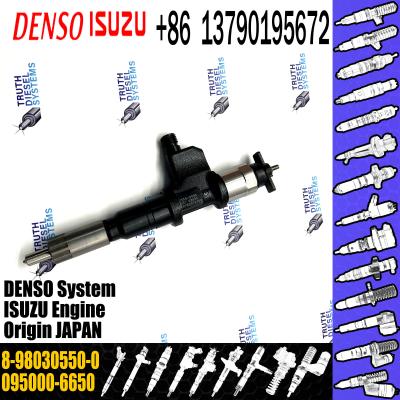 China common rail injector 095000-6650 8-98030550-0 injector for Isuzu 6WF1 injector nozzle 095000-6650 8-98030550-0 for sale