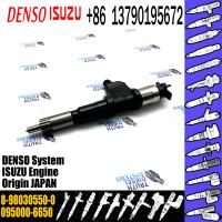 China common rail injector 095000-6650 8-98030550-0 injector for Isuzu 6WF1 injector nozzle 095000-6650 8-98030550-0 for sale