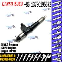 China common rail injector 095000-6650 8-98030550-0 injector for Isuzu 6WF1 injector nozzle 095000-6650 8-98030550-0 for sale