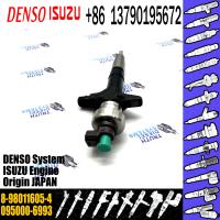 China Huida Diesel engine fuel injector 095000-6993 8-98011605-4 with genuine quality for sale