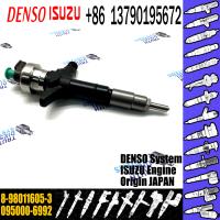 China 4JK1 Diesel Fuel Injector 8-98011605-1 8-98011605-3 095000-6990 095000-6992 For ISUZU Truck 2.5L ENGINE for sale