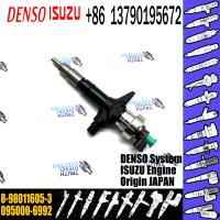 China 4JK1 Diesel Fuel Injector 8-98011605-1 8-98011605-3 095000-6990 095000-6992 For ISUZU Truck 2.5L ENGINE for sale