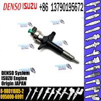 China Huida Diesel Engine fuel injector 095000-6990 8-98011605-1 095000-6991 8-98011605-2 Original for sale