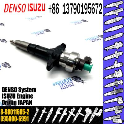 China Huida Diesel Engine fuel injector 095000-6990 8-98011605-1 095000-6991 8-98011605-2 Original for sale
