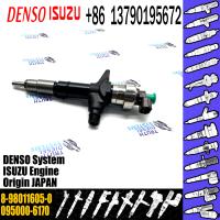 China Common Rail Fuel Injector 095000-6170 For Engine ISUZU D-MAX 4JJ1 8-98055863-0 8-98011605-0 for sale