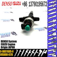 China Common Rail Fuel Injector 095000-6170 For Engine ISUZU D-MAX 4JJ1 8-98055863-0 8-98011605-0 for sale