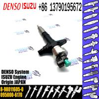 China Common Rail Fuel Injector 095000-6170 For Engine ISUZU D-MAX 4JJ1 8-98055863-0 8-98011605-0 for sale