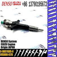 China Common Rail Fuel Injector 095000-6170 For Engine ISUZU D-MAX 4JJ1 8-98055863-0 8-98011605-0 for sale