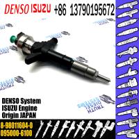 China Diesel Fuel Injector 095000-6100 0950006100 8-98011604-0 8980116040 for sale
