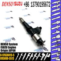 China Hot sell Fuel injector common rail fuel injector 095000-5513 0950005514 8-97630415-5 for sale