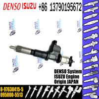 China Hot sell Fuel injector common rail fuel injector 095000-5513 0950005514 8-97630415-5 for sale