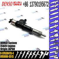 China Hot sell Fuel injector common rail fuel injector 095000-5513 0950005513 8-97630415-4 for sale