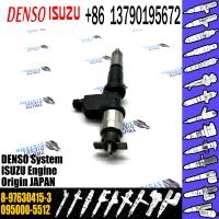 China Hot sell Fuel injector common rail fuel injector 095000-5512 0950005512 8-97630415-3 for sale