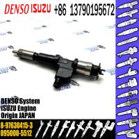 China Hot sell Fuel injector common rail fuel injector 095000-5512 0950005512 8-97630415-3 for sale