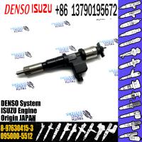 China Hot sell Fuel injector common rail fuel injector 095000-5512 0950005512 8-97630415-3 for sale