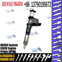 China Hot sell Fuel injector common rail fuel injector 095000-5512 0950005512 8-97630415-3 for sale