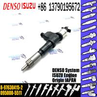 China GAMEN Brand New Common Rail Fuel Injector 095000-5511 8-97630415-1 8-97630415-2 For ISUZU 6WG1 6WF1 6UZ1 for sale
