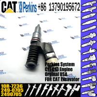 China High Quality New Diesel Fuel Common Rail Injector 2490705 10R7236 249-0705 10R-7236 For CAT C13 Excavator for sale
