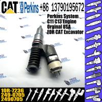 China High Quality New Diesel Fuel Common Rail Injector 2490705 10R7236 249-0705 10R-7236 For CAT C13 Excavator for sale