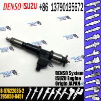 China Rail Fuel Injector Assembly 295050-0450 295050-0451 8-97622035-2 8-97622035-0 8-97622035-1 For ISUZU for sale