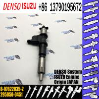 China Rail Fuel Injector Assembly 295050-0450 295050-0451 8-97622035-2 8-97622035-0 8-97622035-1 For ISUZU for sale