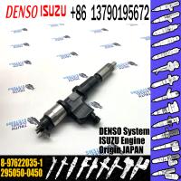 China Rail Fuel Injector Assembly 295050-0450 295050-0451 8-97622035-2 8-97622035-0 8-97622035-1 For ISUZU for sale