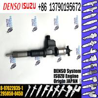 China Rail Fuel Injector Assembly 295050-0450 295050-0451 8-97622035-2 8-97622035-0 8-97622035-1 For ISUZU for sale