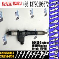 China Rail Fuel Injector Assembly 295050-0450 295050-0451 8-97622035-2 8-97622035-0 8-97622035-1 For ISUZU for sale