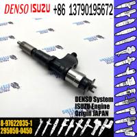 China Rail Fuel Injector Assembly 295050-0450 295050-0451 8-97622035-2 8-97622035-0 8-97622035-1 For ISUZU for sale