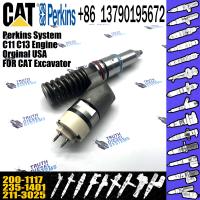 China CAT excavator parts fuel injector 211-3025 200-1117 235-1401 for C15 C16 engine for sale