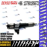 China New Diesel fuel common rail injector 095000-6271 095000-6272 8-97610254-1 8-97610254-2 For ISUZU GIGA 6UZ1 for sale