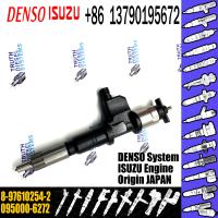 China New Diesel fuel common rail injector 095000-6271 095000-6272 8-97610254-1 8-97610254-2 For ISUZU GIGA 6UZ1 for sale